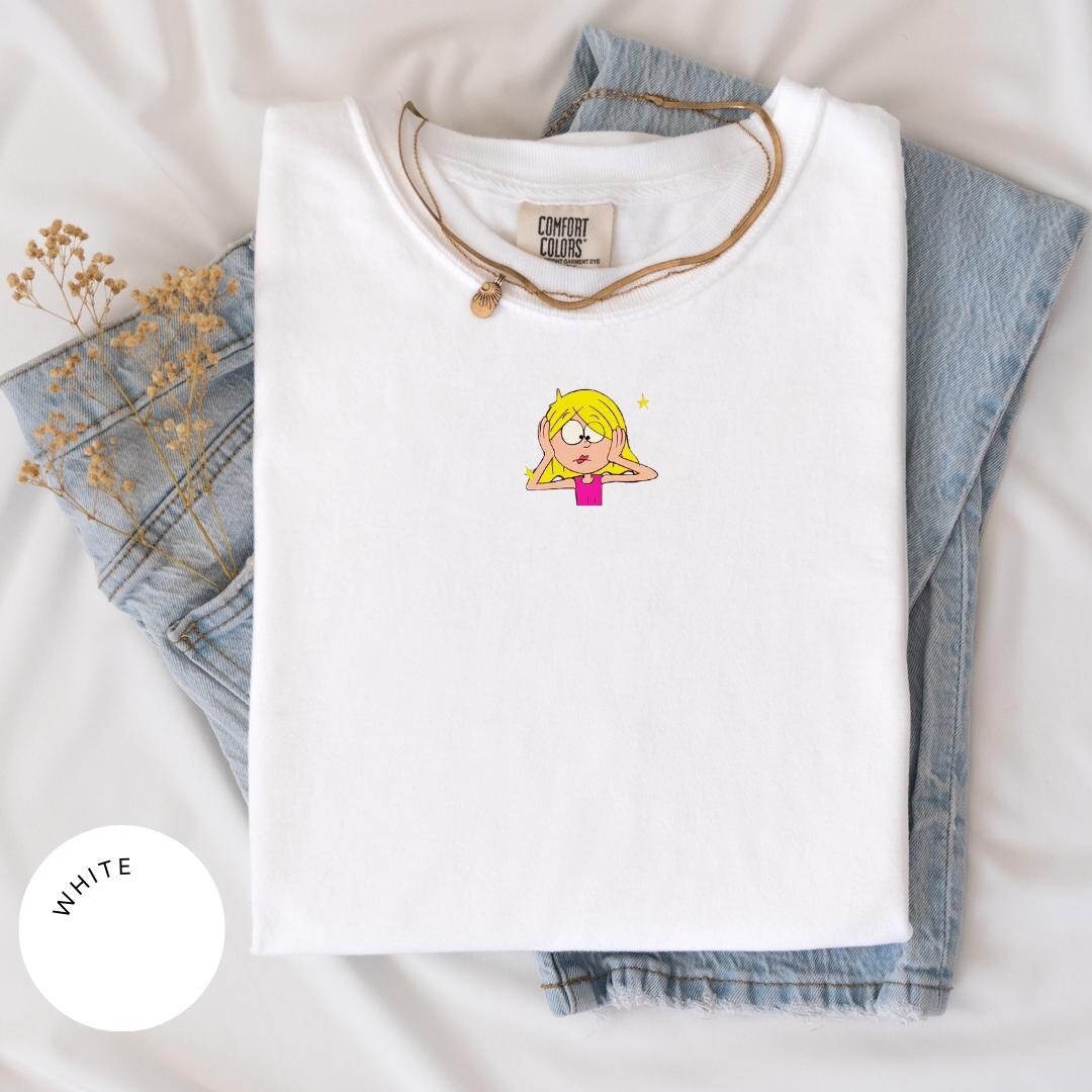 Lizzie Cartoon Comfort Colors® Shirt, Lizzie Mcguire Tee, Vintage Y2K ...