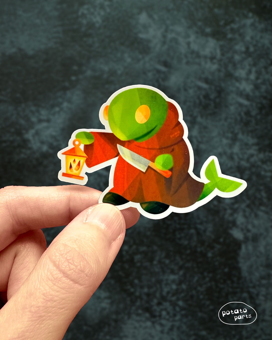 Tonberry Die Cut Sticker - Final Fantasy Vinyl Sticker - Etsy