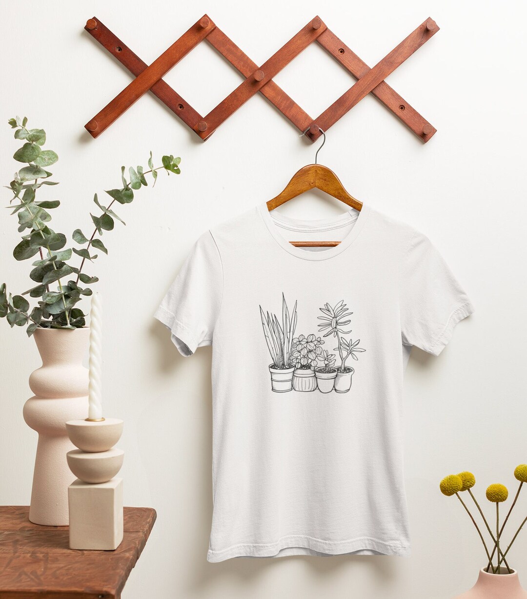 Botanical Garden Shirt Hipster Plants Graphic Tee Nature Lover Apparel ...