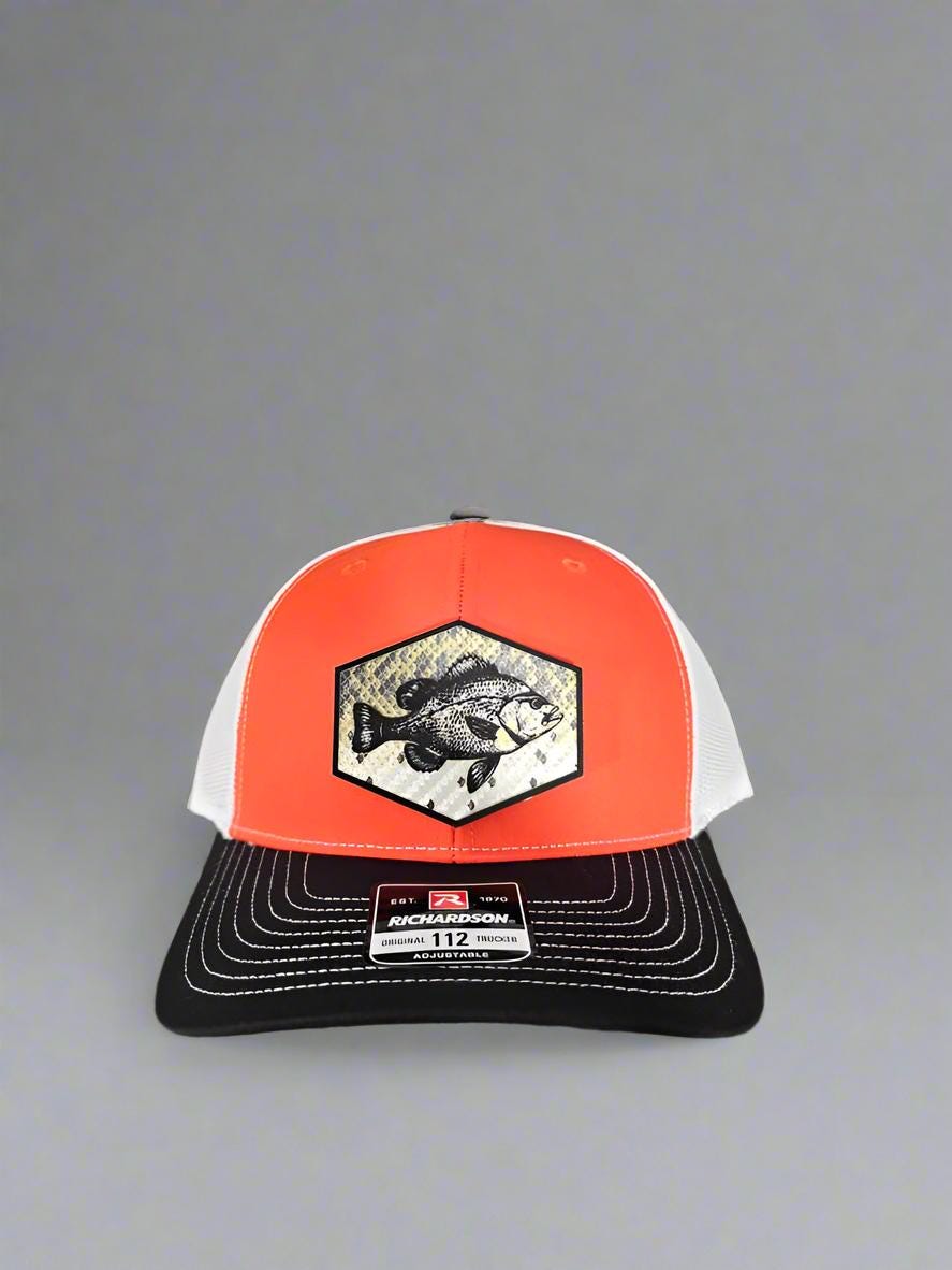 Richardson 112 Crappie Scales Fishing Trucker Hat - Etsy