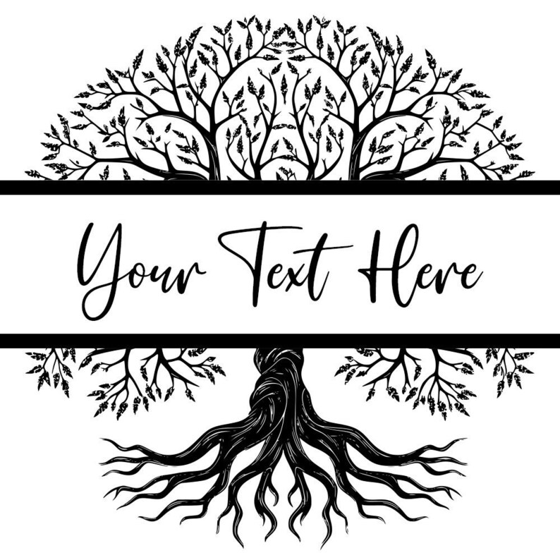 Family Name Tree of Life Customized, Laser Engraved, Mother's Day Gift ...