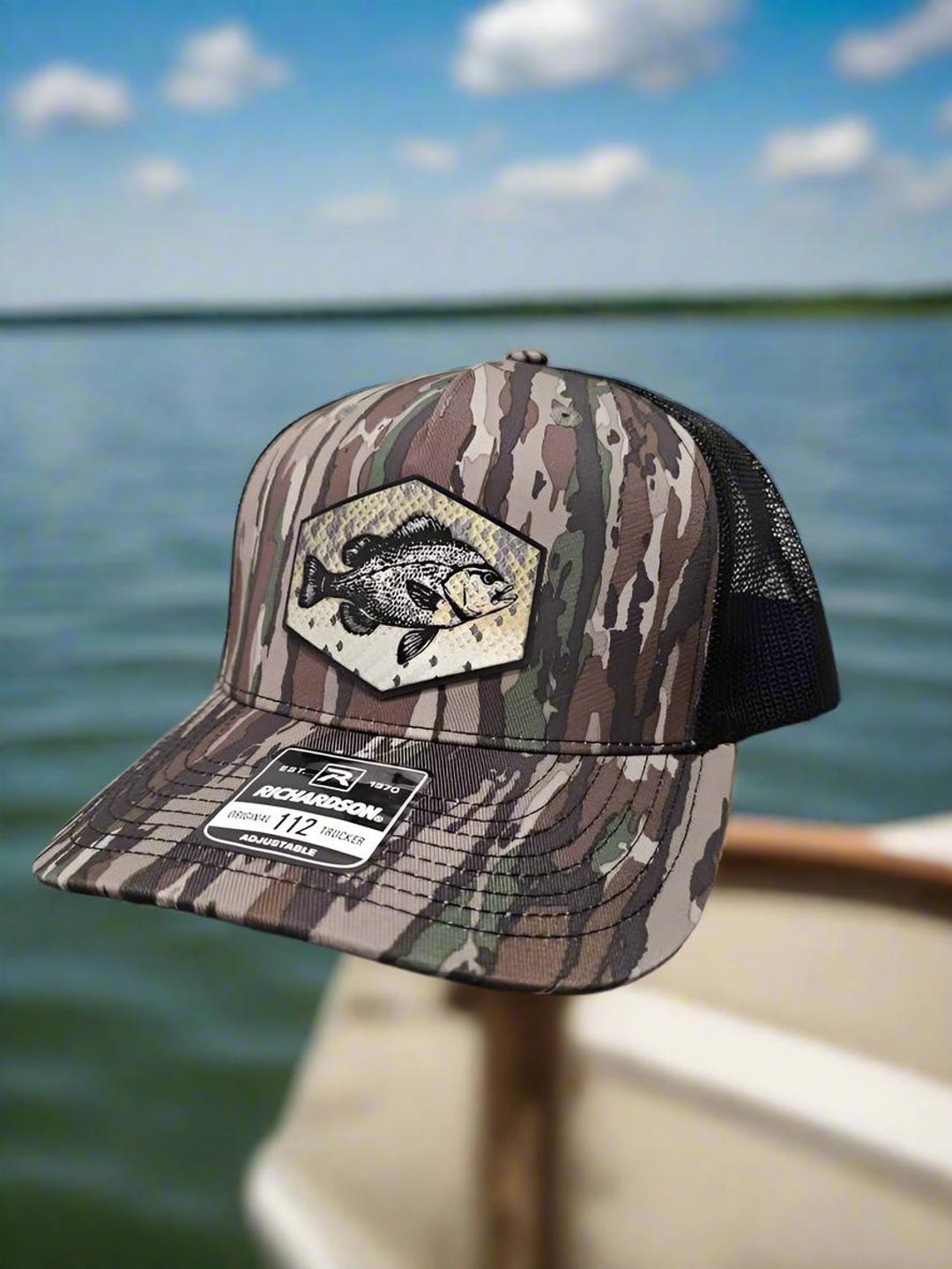 Richardson 112 Crappie Scales Fishing Trucker Hat - Etsy