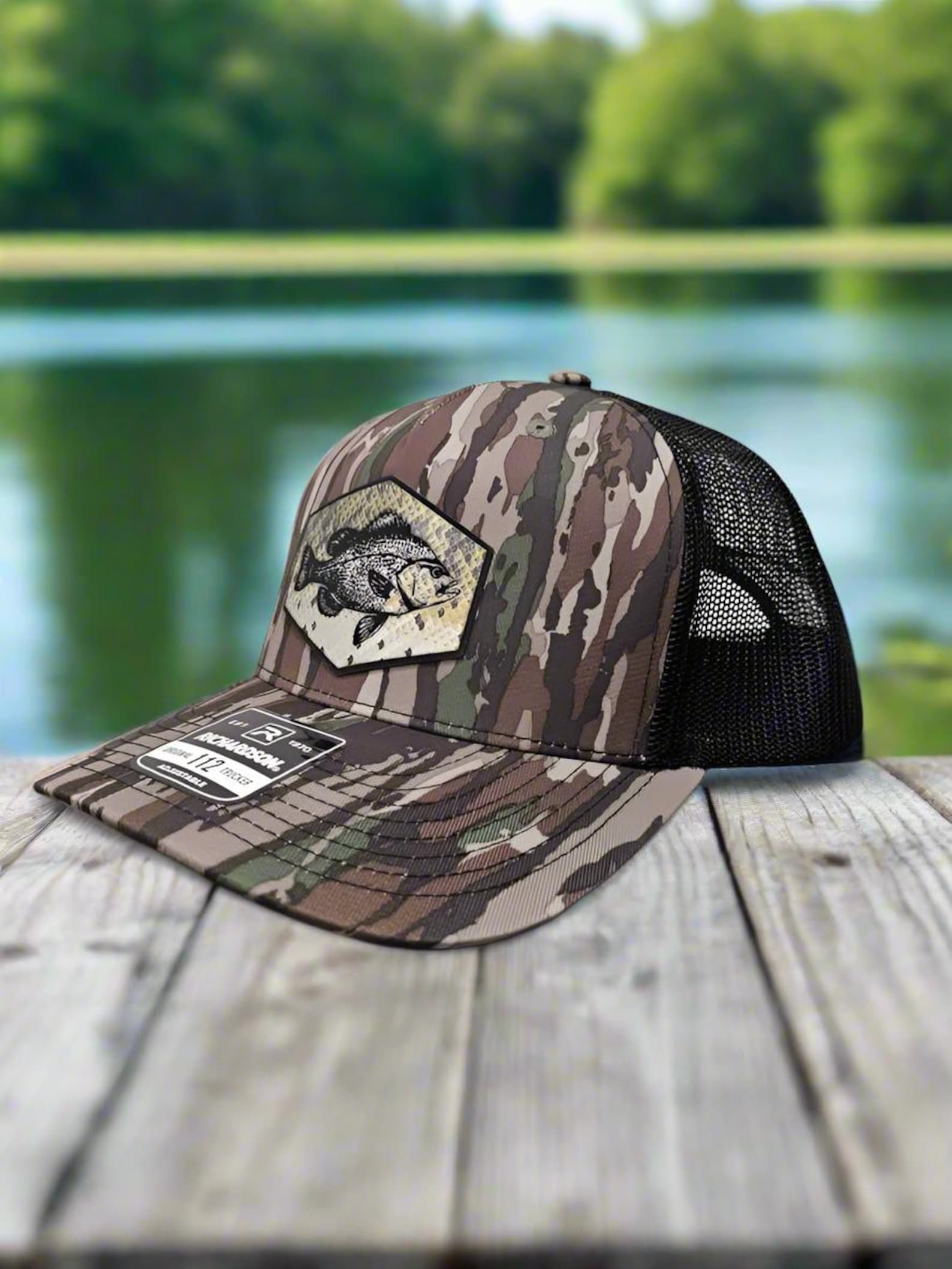 Richardson 112 Crappie Scales Fishing Trucker Hat - Etsy