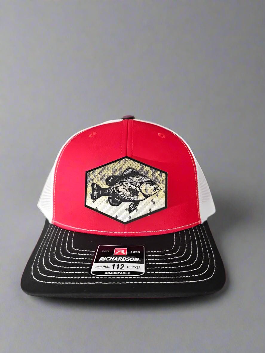 Richardson 112 Crappie Scales Fishing Trucker Hat - Etsy
