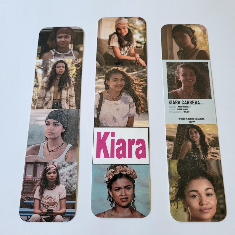 Kiara Carrera Bookmarks, Obx Bookmarks, Outer Banks - Etsy