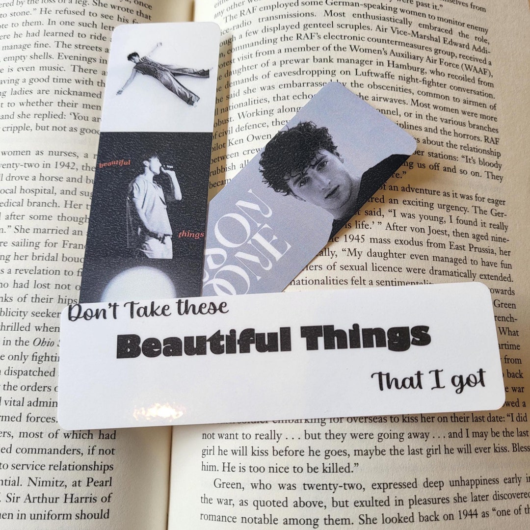 Benson Boone Bookmarks - Etsy