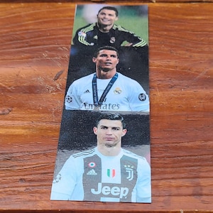 Cristiano Ronaldo Bookmarks - Etsy