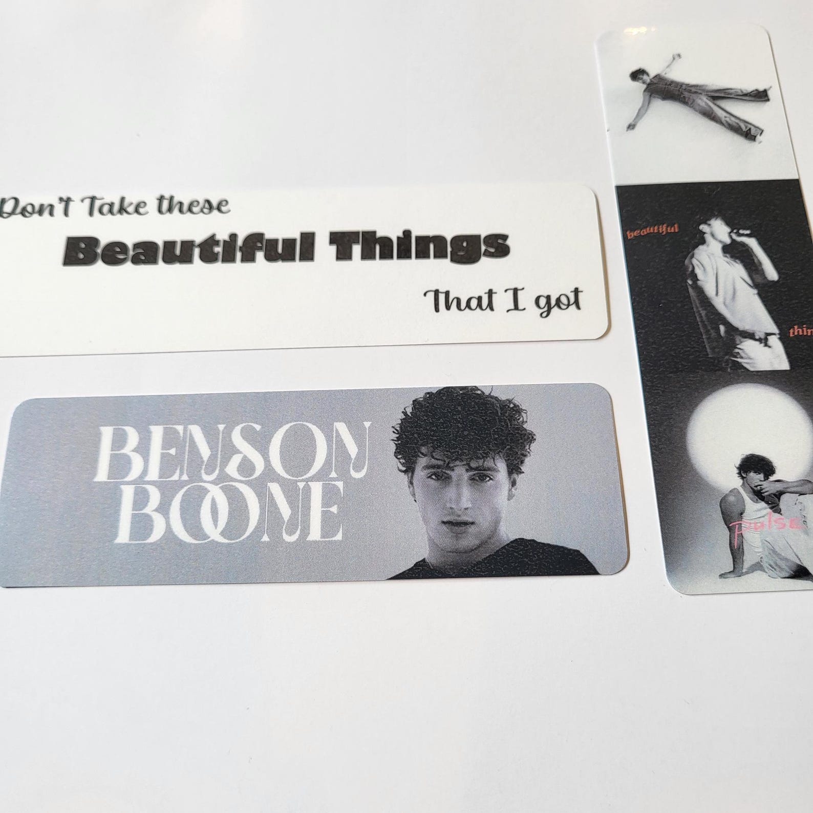 Benson Boone Bookmarks - Etsy