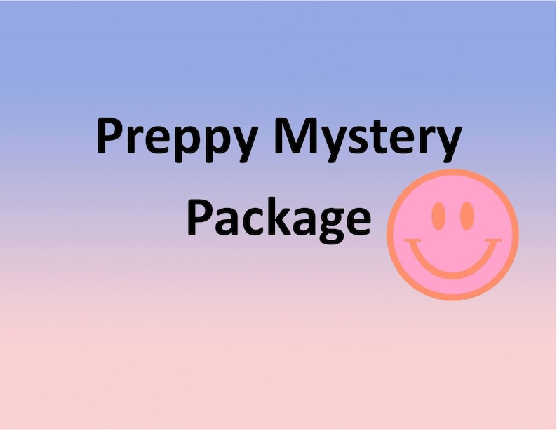 Preppy Mystery Package - Etsy