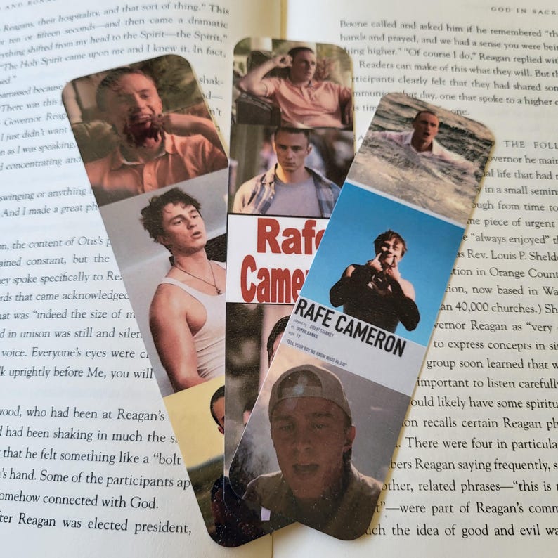 Rafe Cameron Bookmarks, Outer Banks, Obx - Etsy