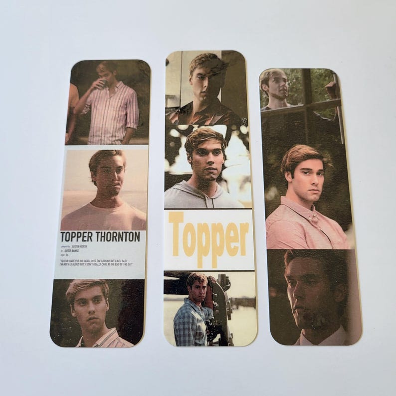 Topper Thorton Bookmarks, Outer Banks, Topper - Etsy