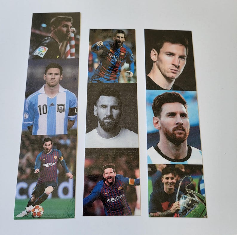 Lionel Messi Bookmarks - Etsy