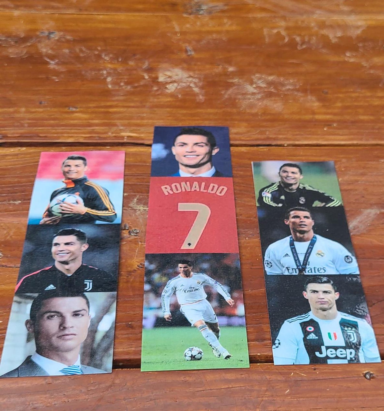 Cristiano Ronaldo Bookmarks - Etsy