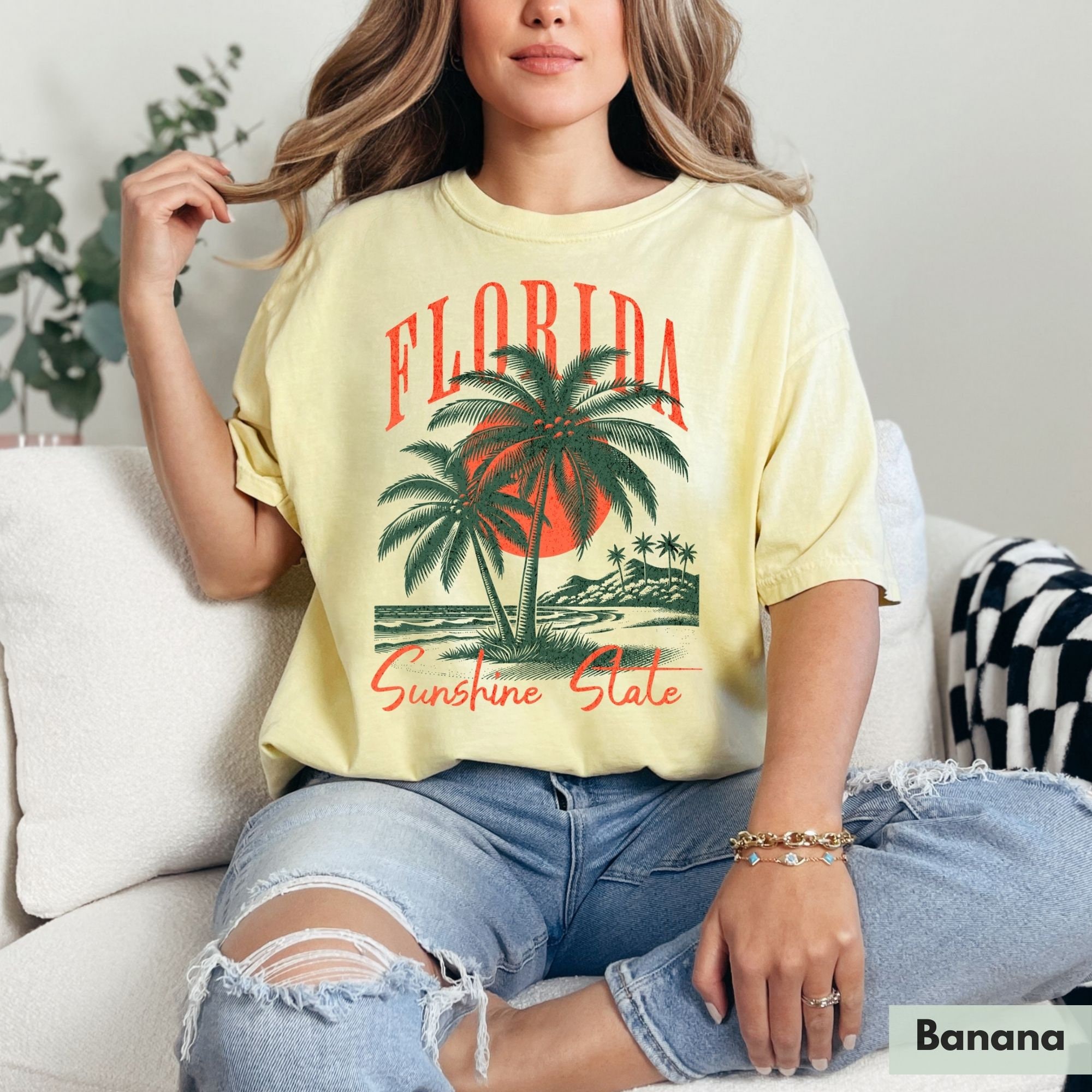 Florida Tshirt, Comfort Colors® Florida! Shirt, Florida Tee, Florida ...
