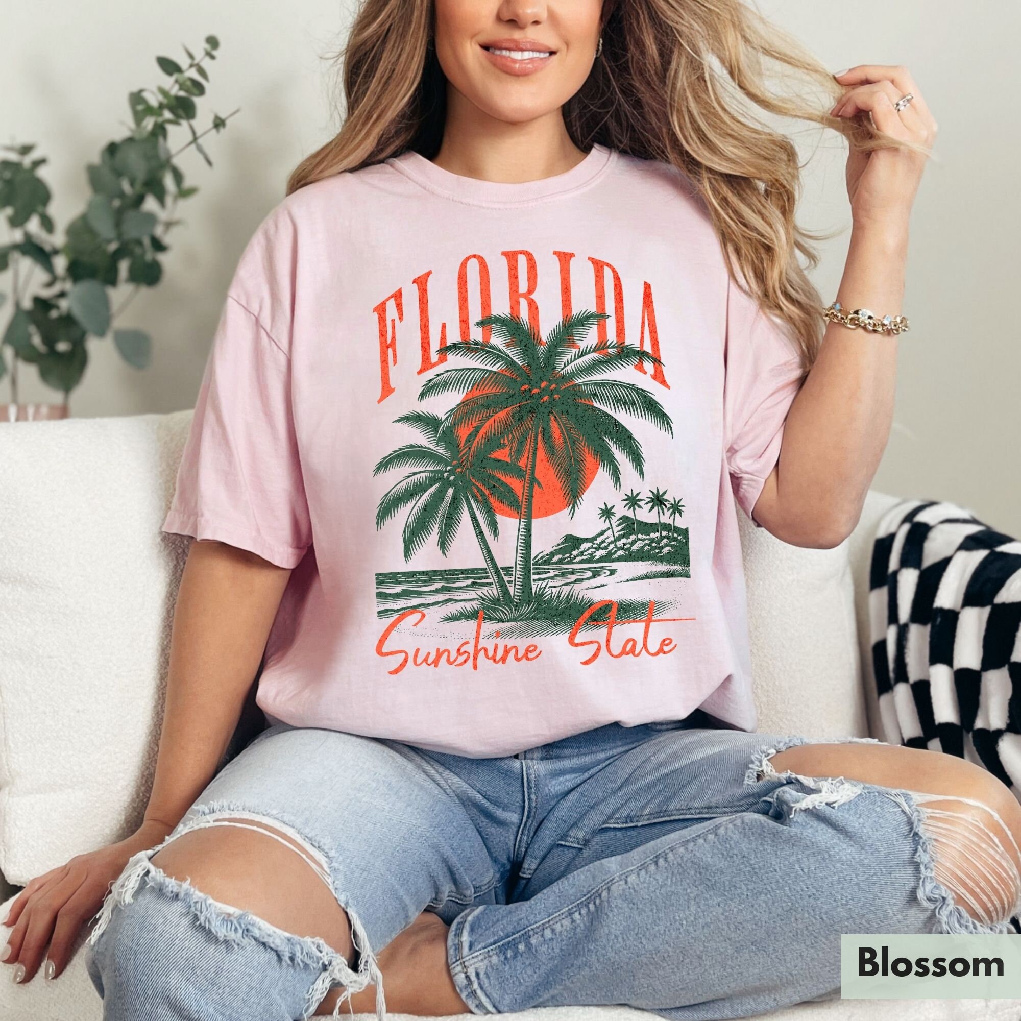 Florida Tshirt, Comfort Colors Florida Shirt, Florida Tee, Florida ...