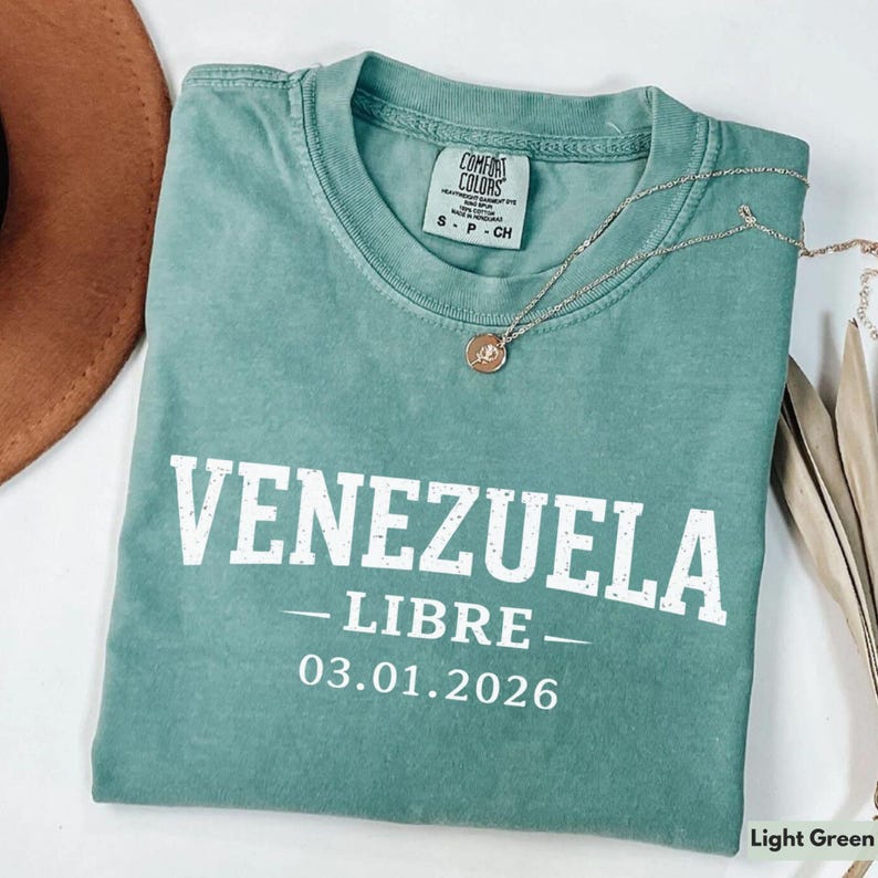Comfort Colors® Venezuela Libre Shirt, Venezuela Shirt, Venezuela ...