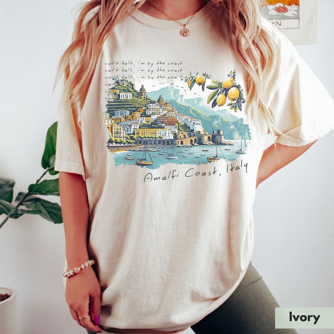 Amalfi Coast Shirt, Italian Travel Tshirt, Italy Girls Trip Amalfi ...