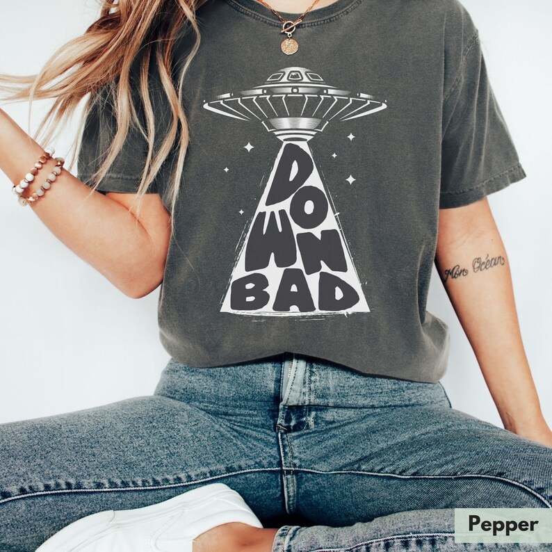 Down Bad Shirt, Comfort Colors Shirt, Down Bad Tshirt, Down Bad Tee ...