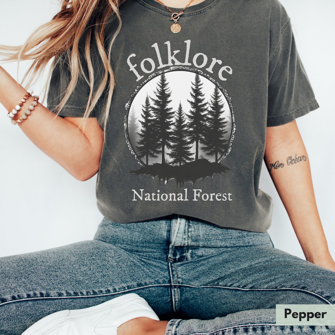 Folklore National Forest Shirt, Trendy Folklore Shirt, Comfort Colors ...