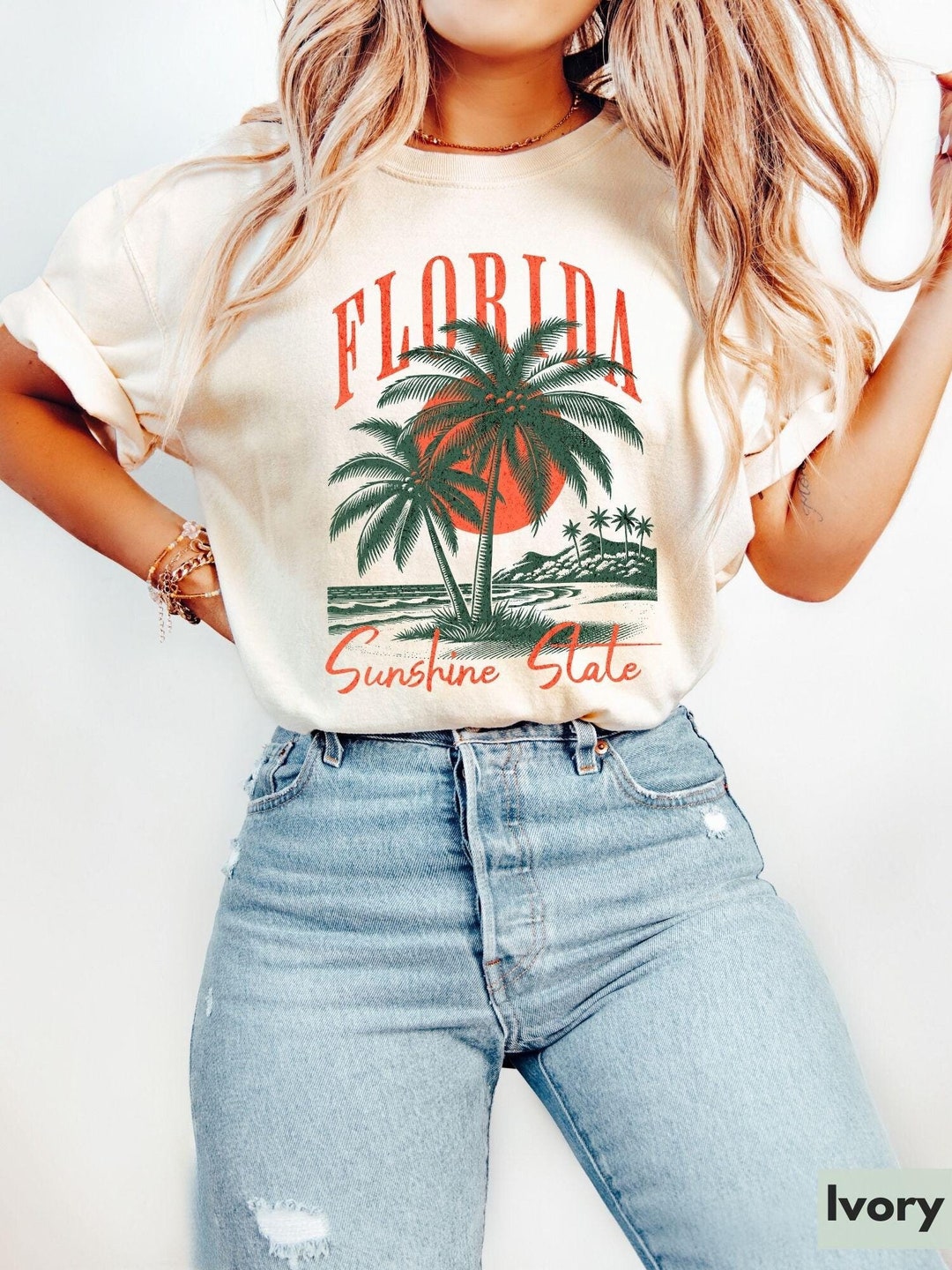 Florida Tshirt, Comfort Colors® Florida! Shirt, Florida Tee, Florida ...
