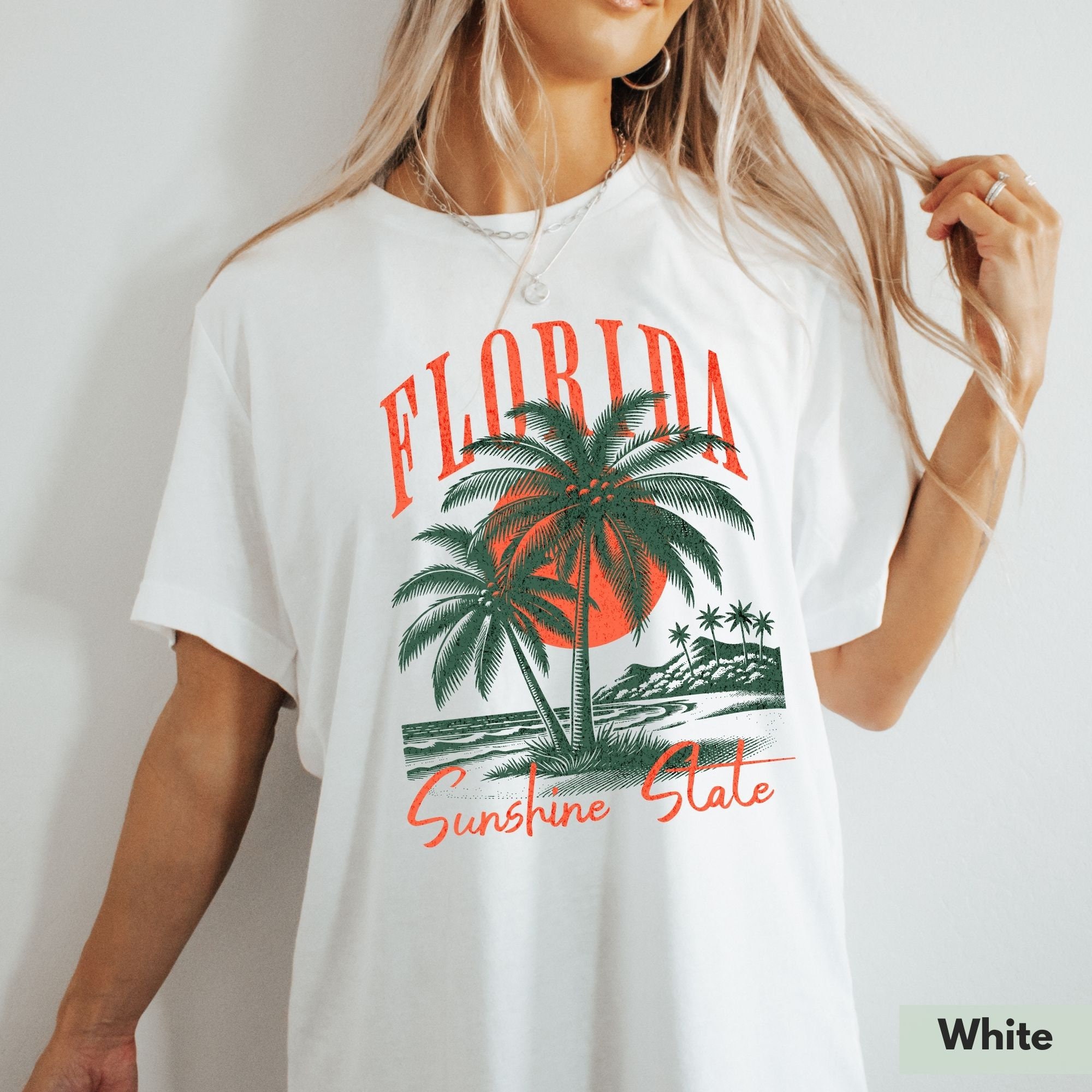 Florida Tshirt, Comfort Colors Florida Shirt, Florida Tee, Florida ...