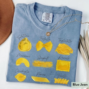 Comfort Colors® Pasta Shirt, Pasta Lover Gift, Spaghetti Shirt, Nonna ...