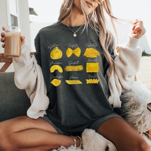 Comfort Colors® Pasta Shirt, Pasta Lover Gift, Spaghetti Shirt, Nonna ...