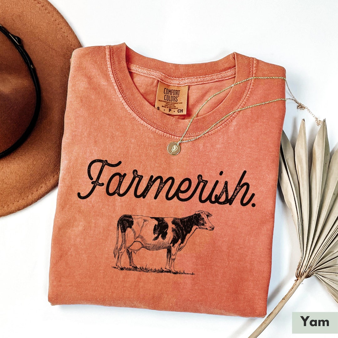 Vintage Farmer Shirt, Farmer Gifts, Comfort Colors® Farmer Shirt ...