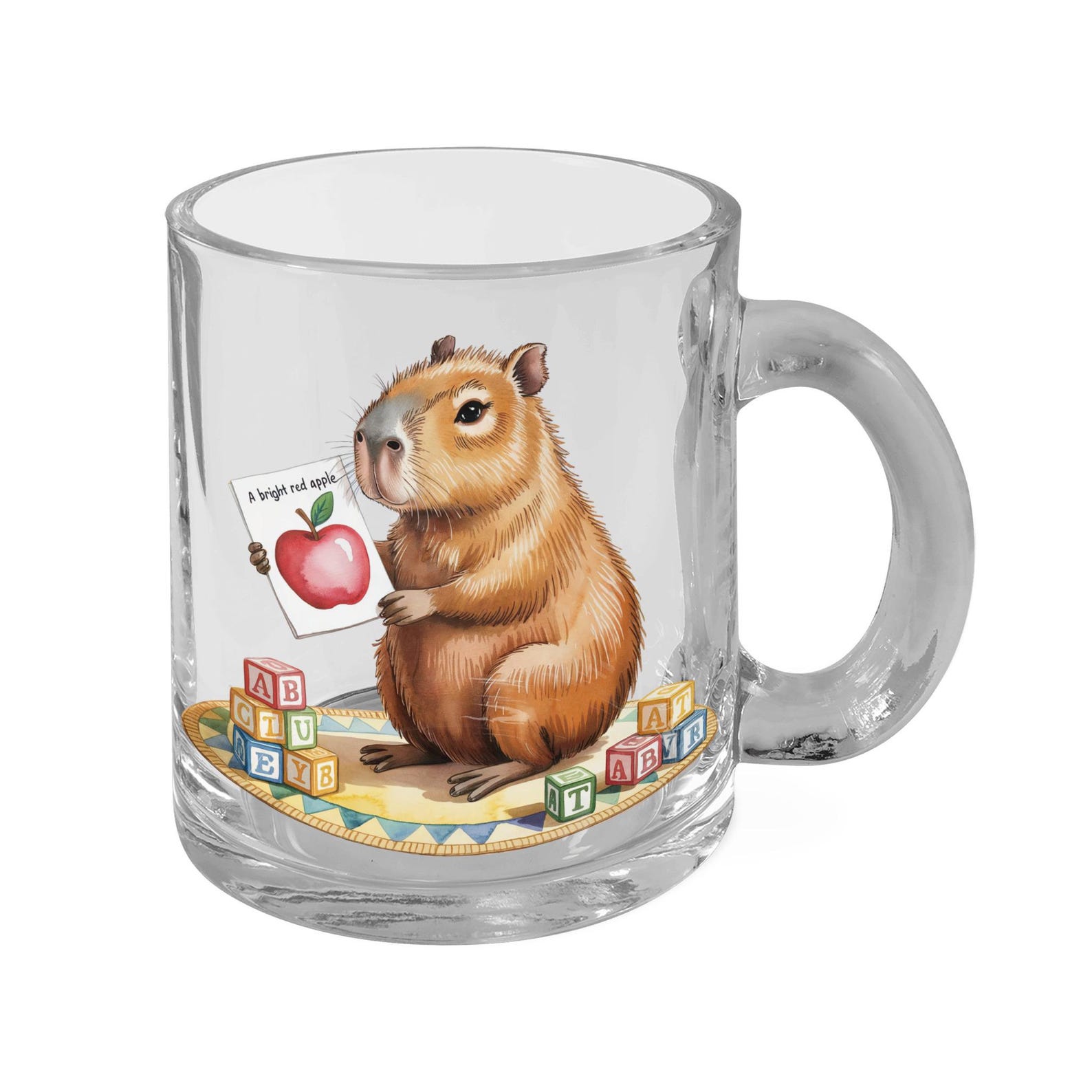 Cute Capybara Back to School Clipart, Digital PNG SVG Bundle, School ...
