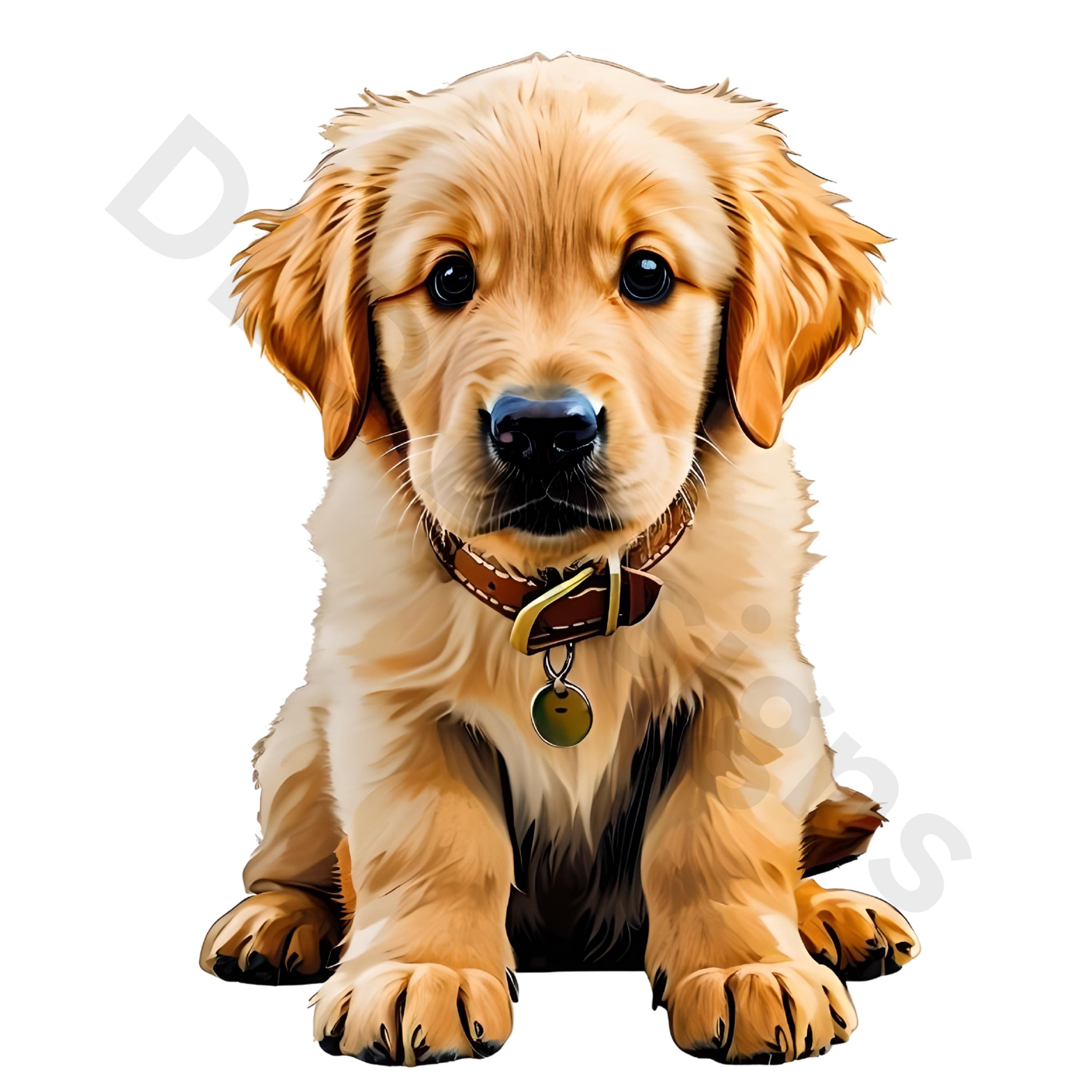 Cute Puppies Digital Clipart Bundle | 24 Adorable Designs for T-shirts ...