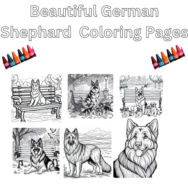 Coloring Pages, Relaxing Activity Filled With Love & Devotion for Dog ...