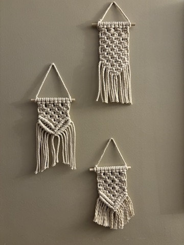 Mini Macrame Wall Hanging - Etsy