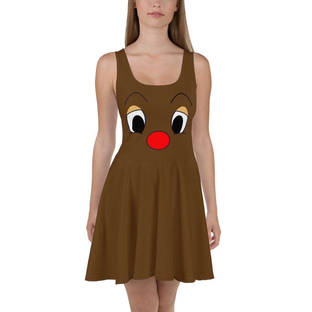 Chipmunk Eyes Running Dress, Race Costume, Brown Moisture-wicking ...