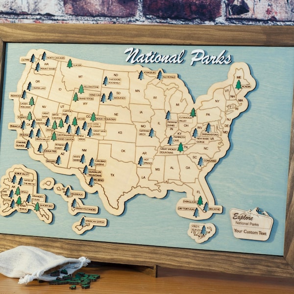 Custom National Park Sign - Etsy