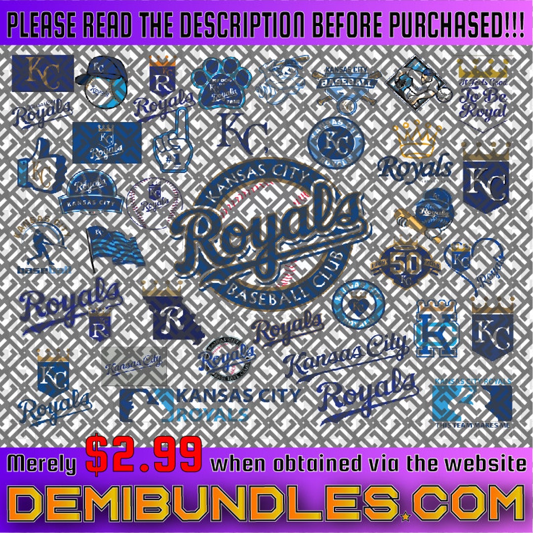 Kansas City Royals Baseball Team Svg, Kansas City Svg, M L B Svg, MLB ...