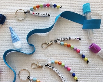 Order of Draw Badge Clip/keychain Venous - Etsy