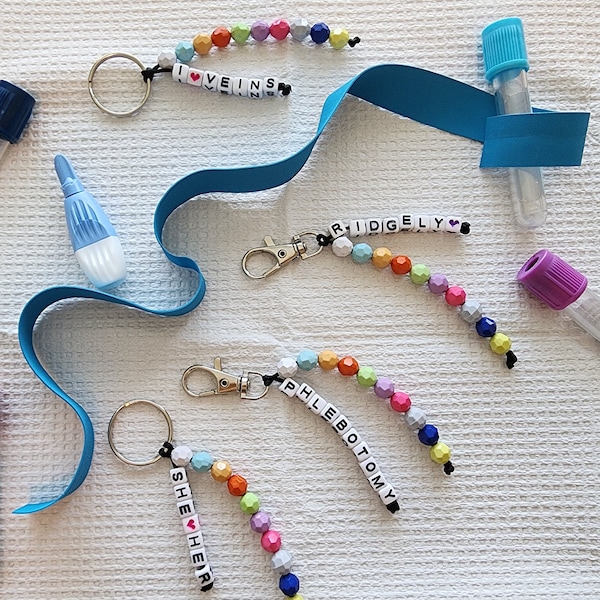 Phlebotomy Keychain - Etsy