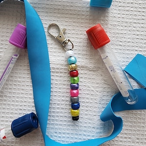 Order of Draw Badge Clip/keychain Venous - Etsy