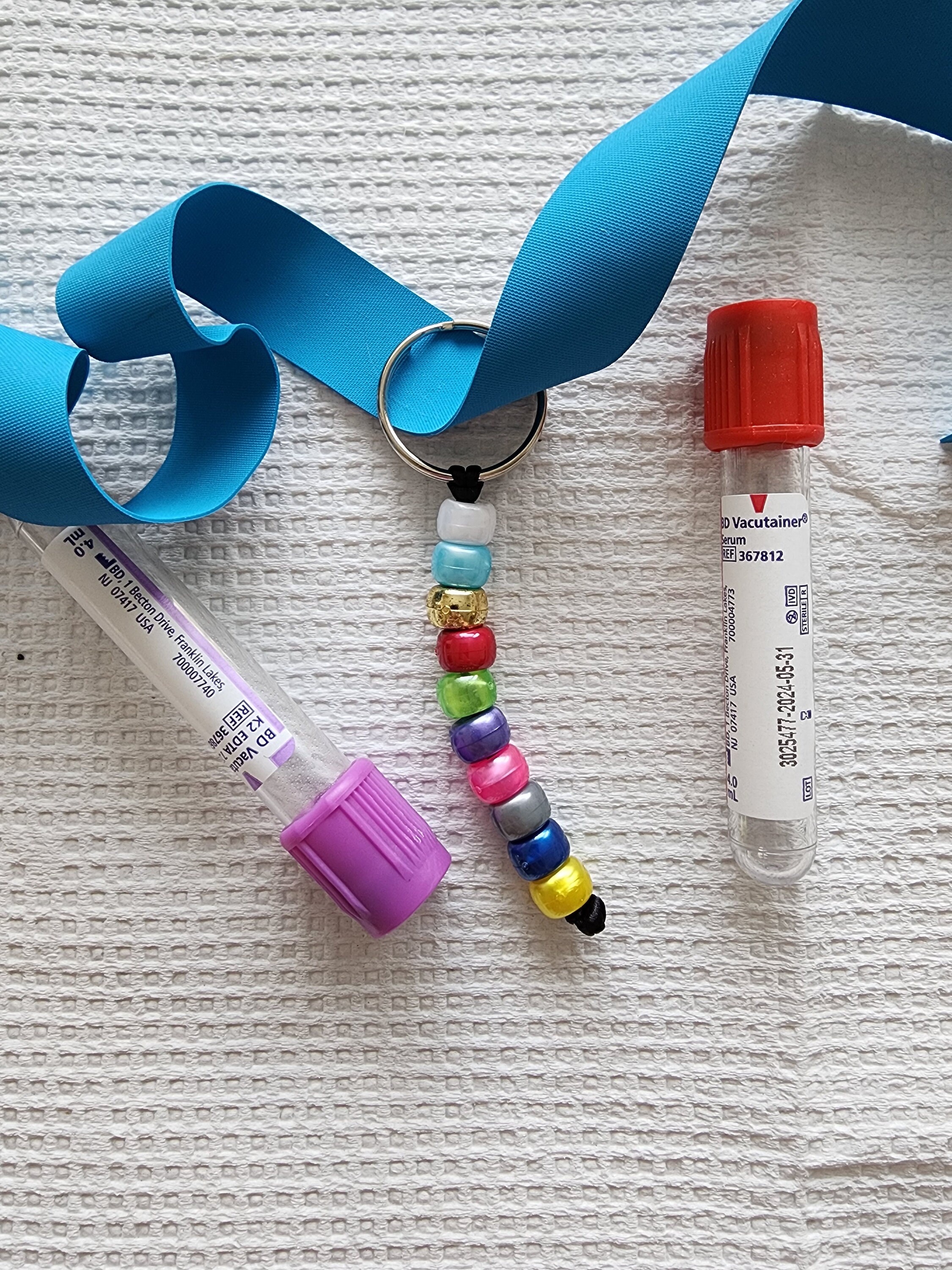 Order of Draw Badge Clip/keychain Venous - Etsy