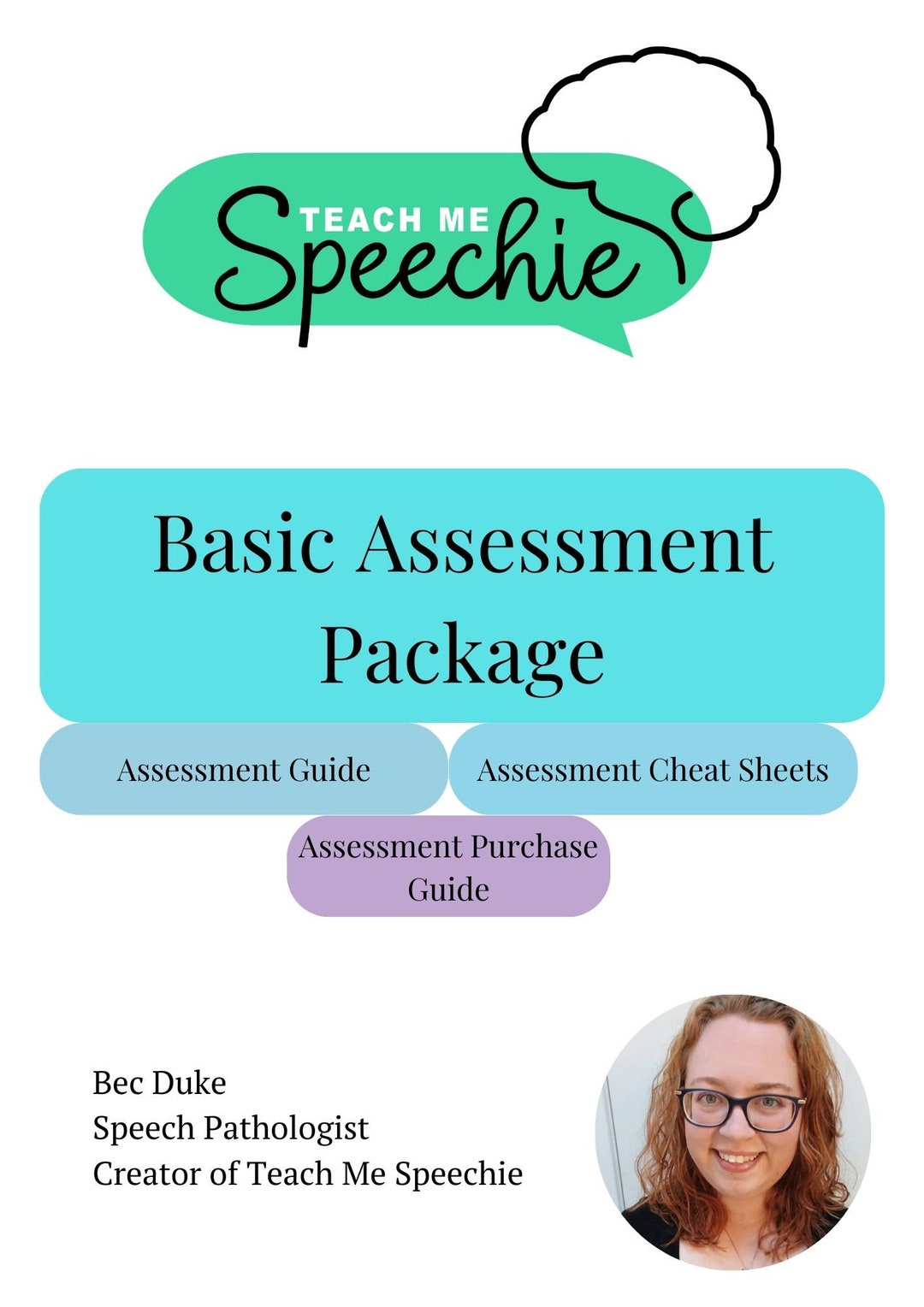 Basic Assessment Package (paediatric Speech Pathology) - Etsy