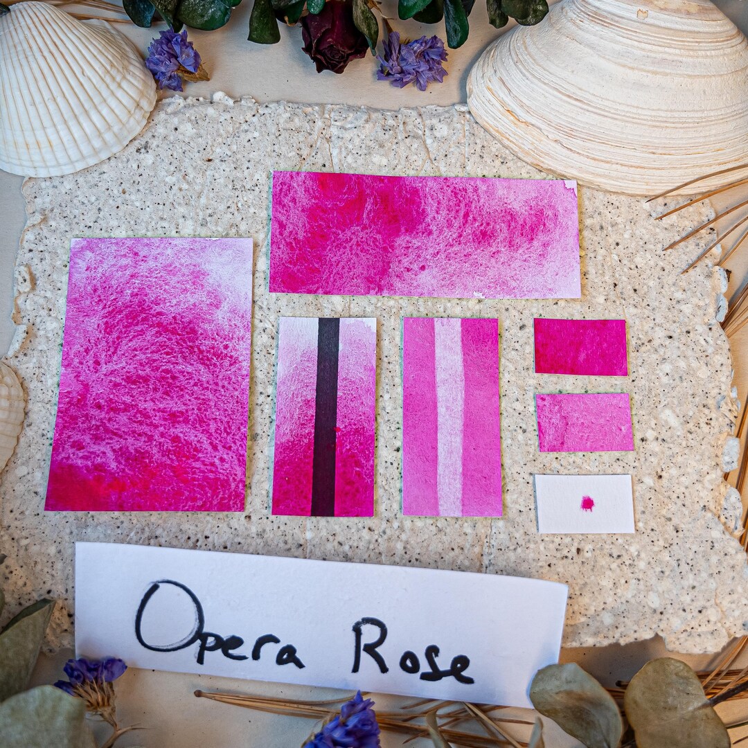 Opera Rose Watercolor - for Painting, Calligraphy, and Lettering - Etsy
