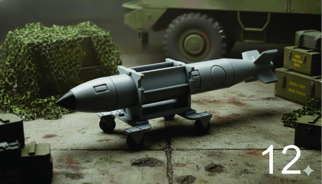 B61 Nuclear Bomb, Air Force, Military Desk Display - Etsy