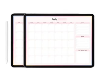 Digital Grocery List Planner Template Goodnotes, Notability, Noteshelf ...