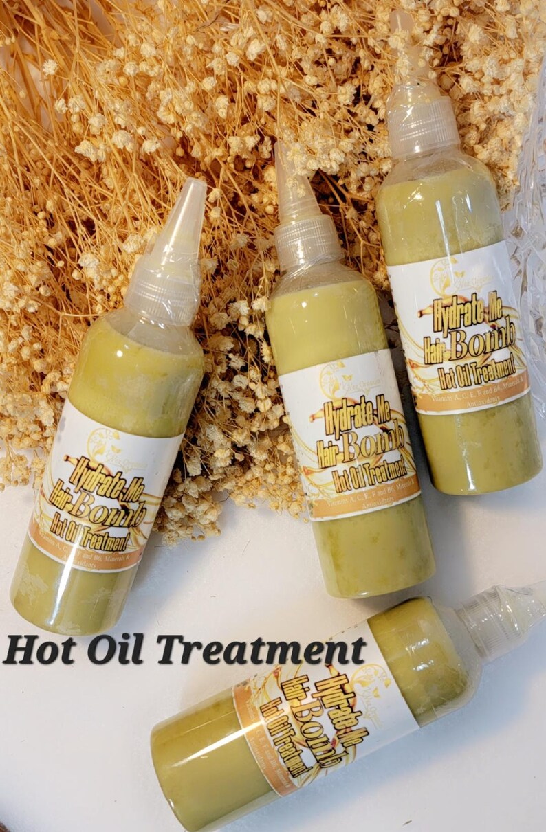 Hydrate Me Hair Bomb - HOT OIL TREATMENT - Etsy