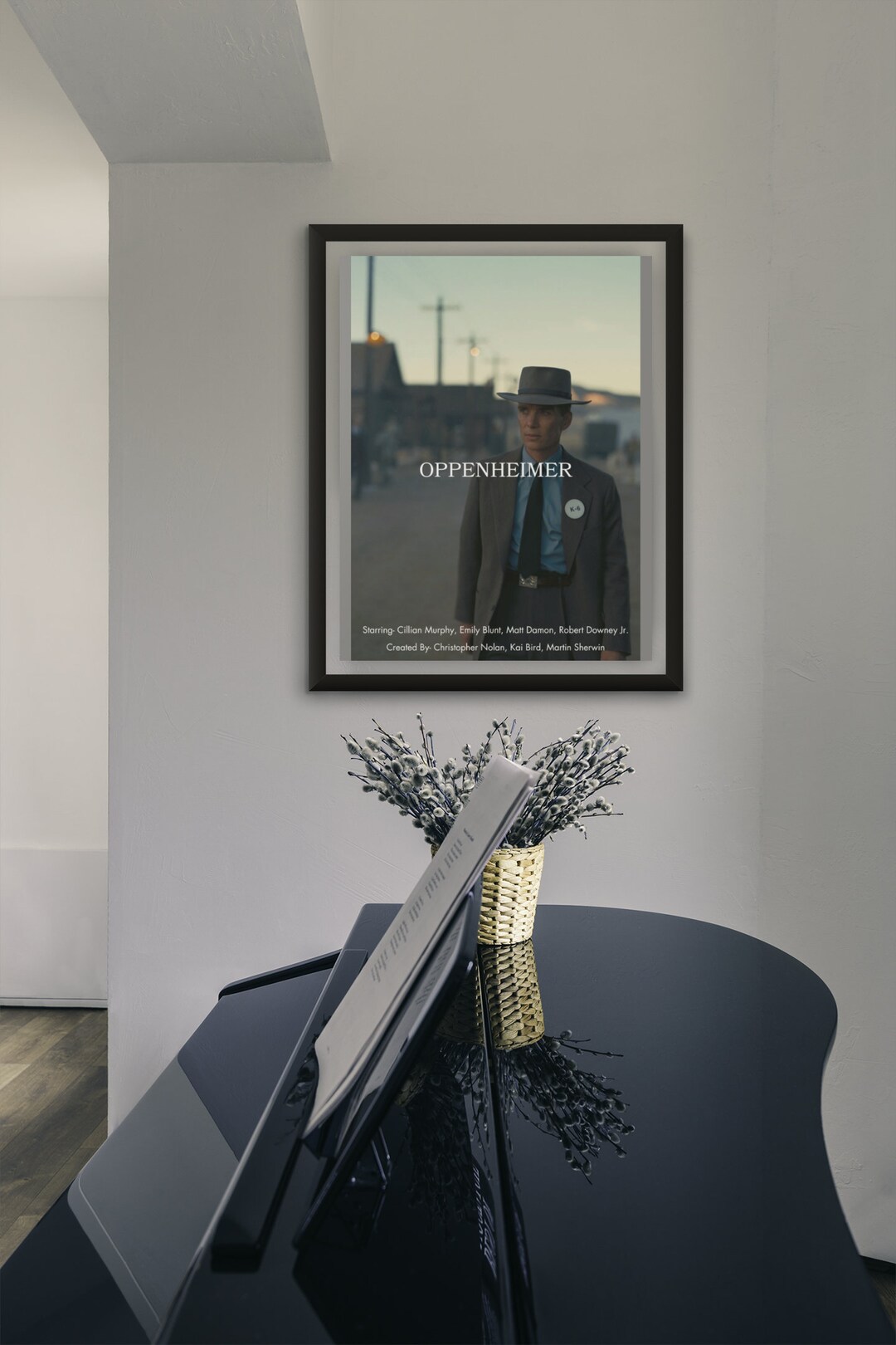 Oppenheimer Minimalistic Style Movie Poster Great for Wall Art and Home ...