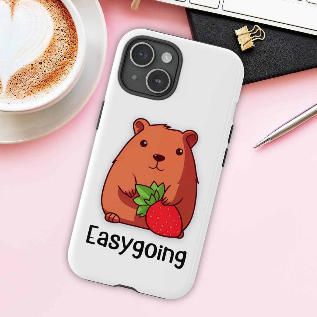 Kawaii Capybara Phone Case iphone/pixel/samsung Kawaii Capybara ...