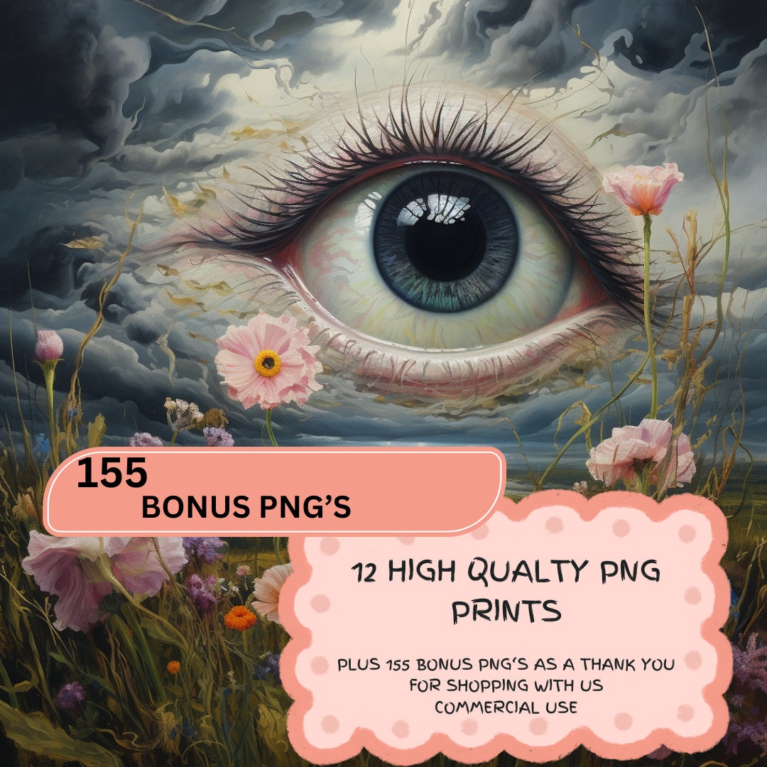12 Whimsical Eye in the Storm- Exotic Scenery Seeing Eye | Mystical Eye ...