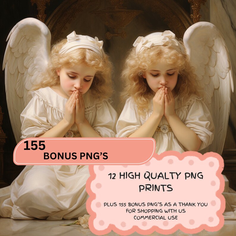12 Baby Angel PNG Child Angel Realistic Angel Lover Wall Art Little ...