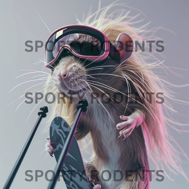 36 Instant Downloads Sporty Rodents PNG Cute Guinea Pig Art Motorcycle ...