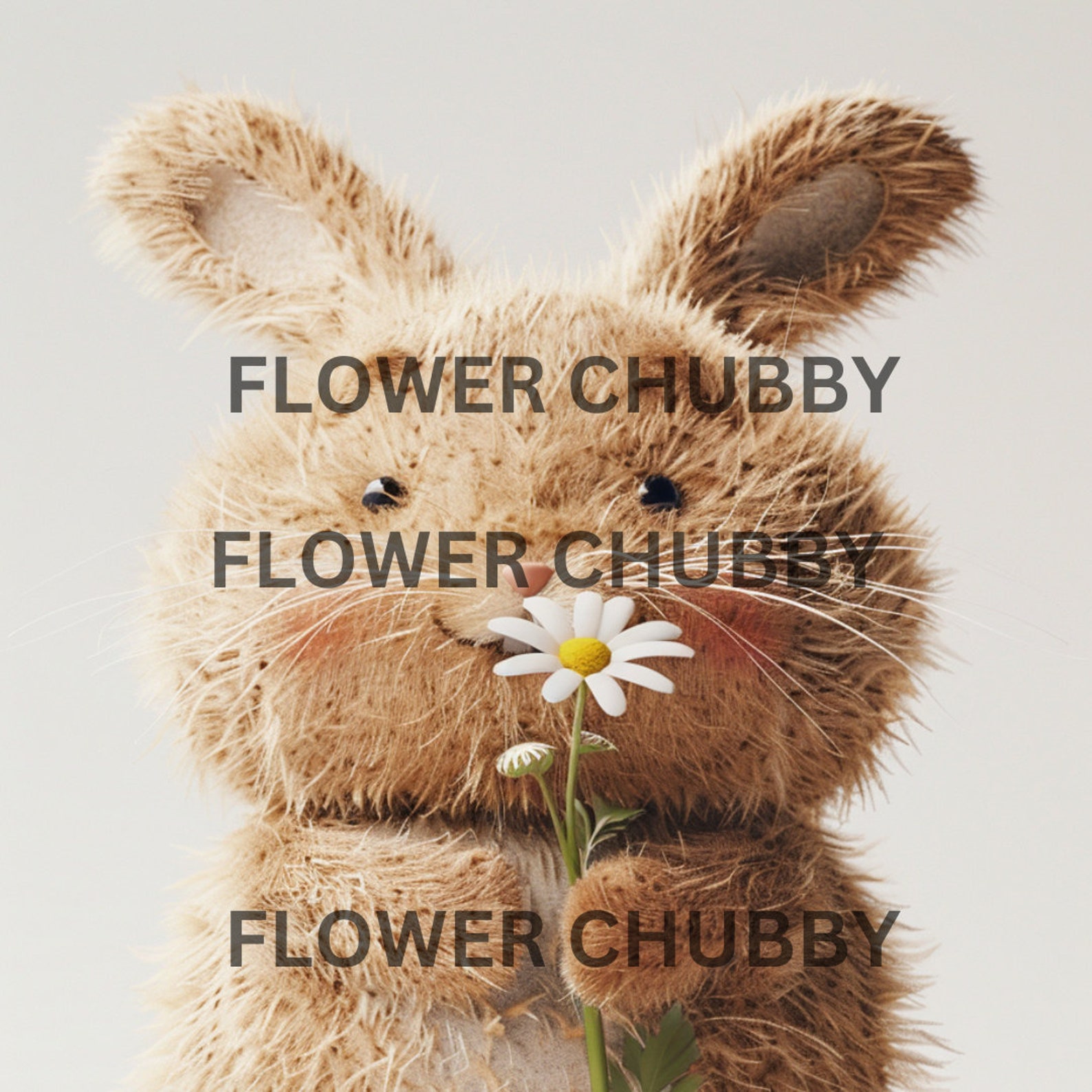 12 Flower Chubbies Instant Digital Download Chunky Puppy Print Kitten ...